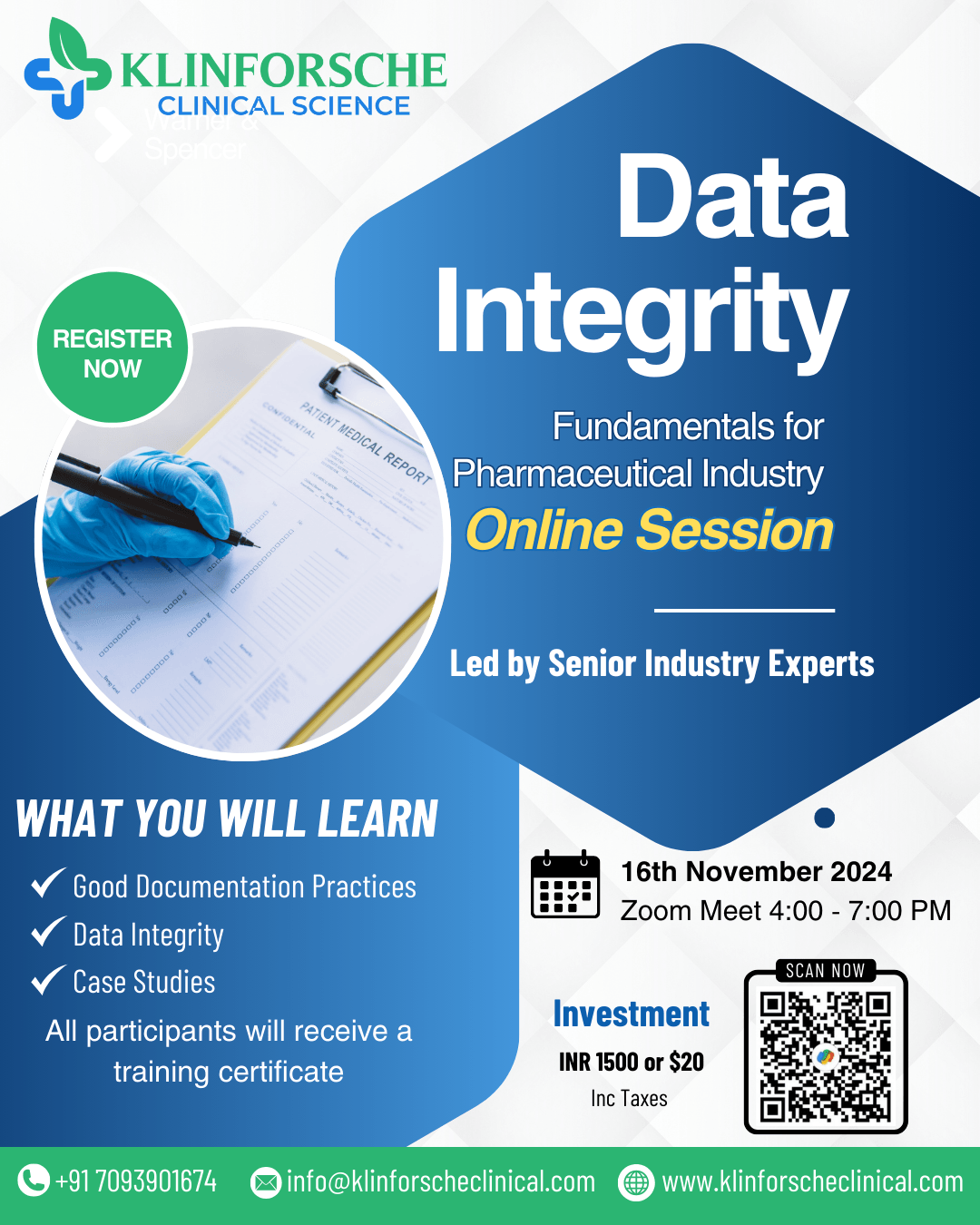 Data Integrity - Klinforsche Clinical